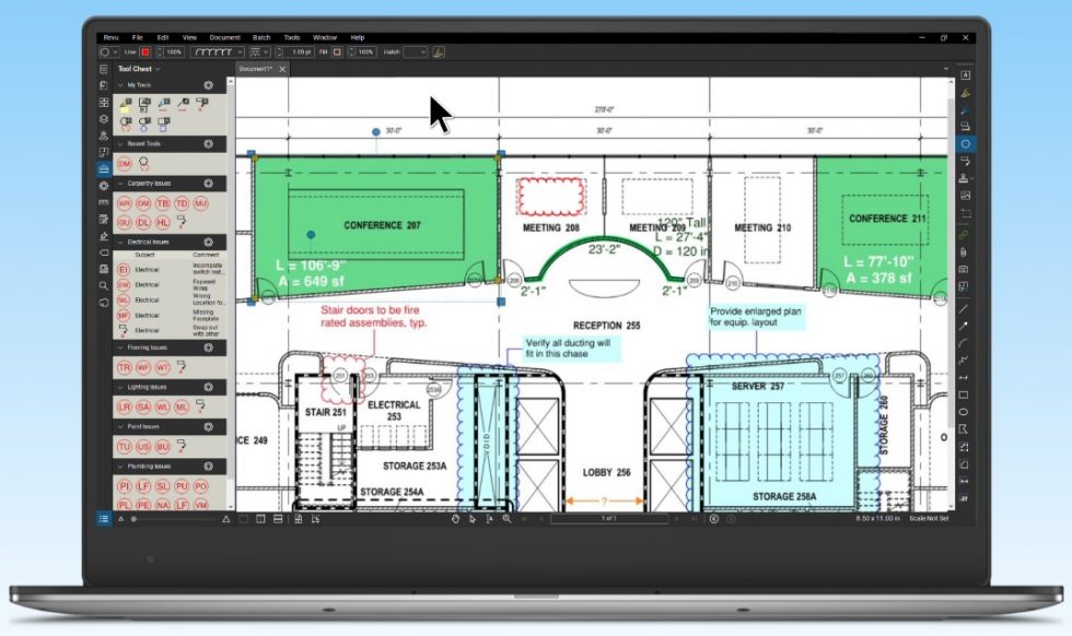 Marcas y datos – bluebeam | CAD CONSULTORES